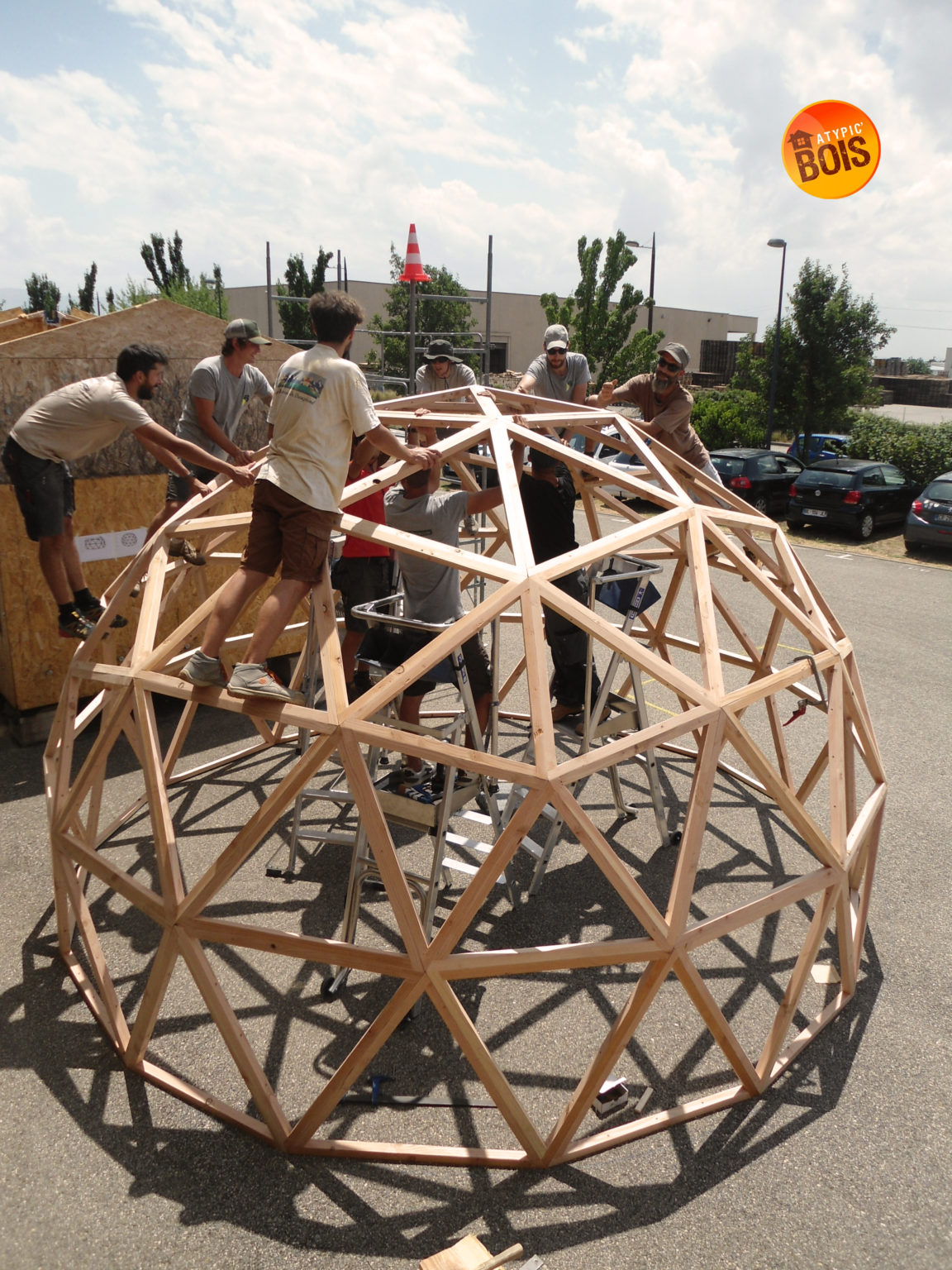Dômes géodésiques - Atypic Bois